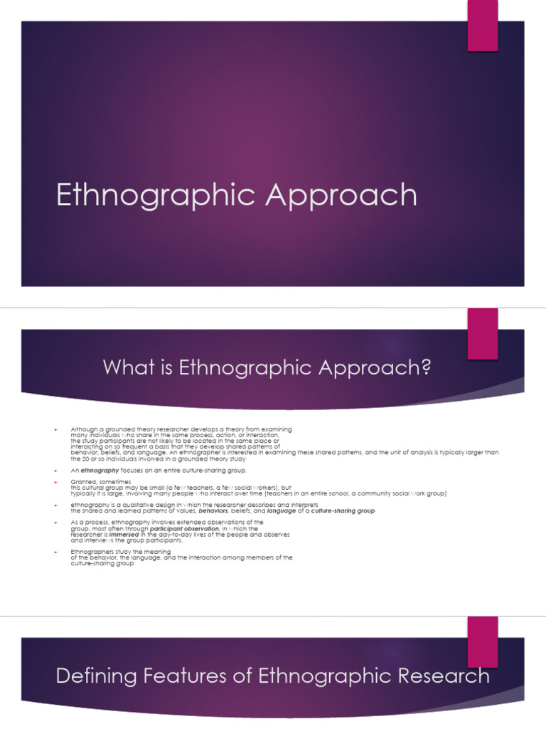 Understanding Ethnographic Research | PDF | Ethnography | Science