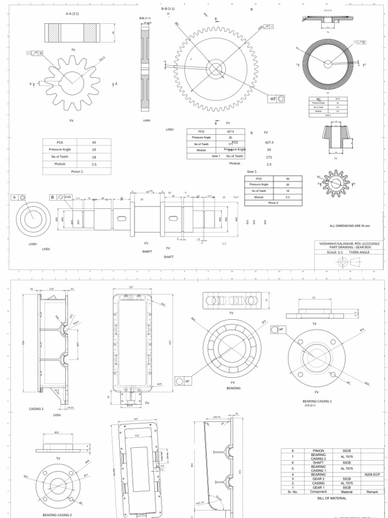 Gear Box Ortho PDF | PDF