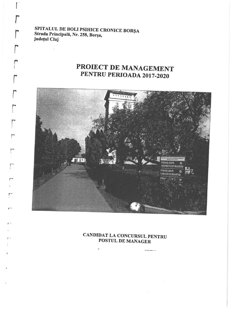 Proiect de Management Nr. 2 | PDF