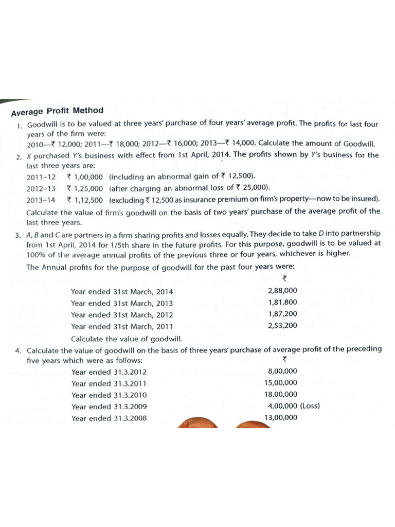 Calculation of Goodwill (1)-1 | PDF