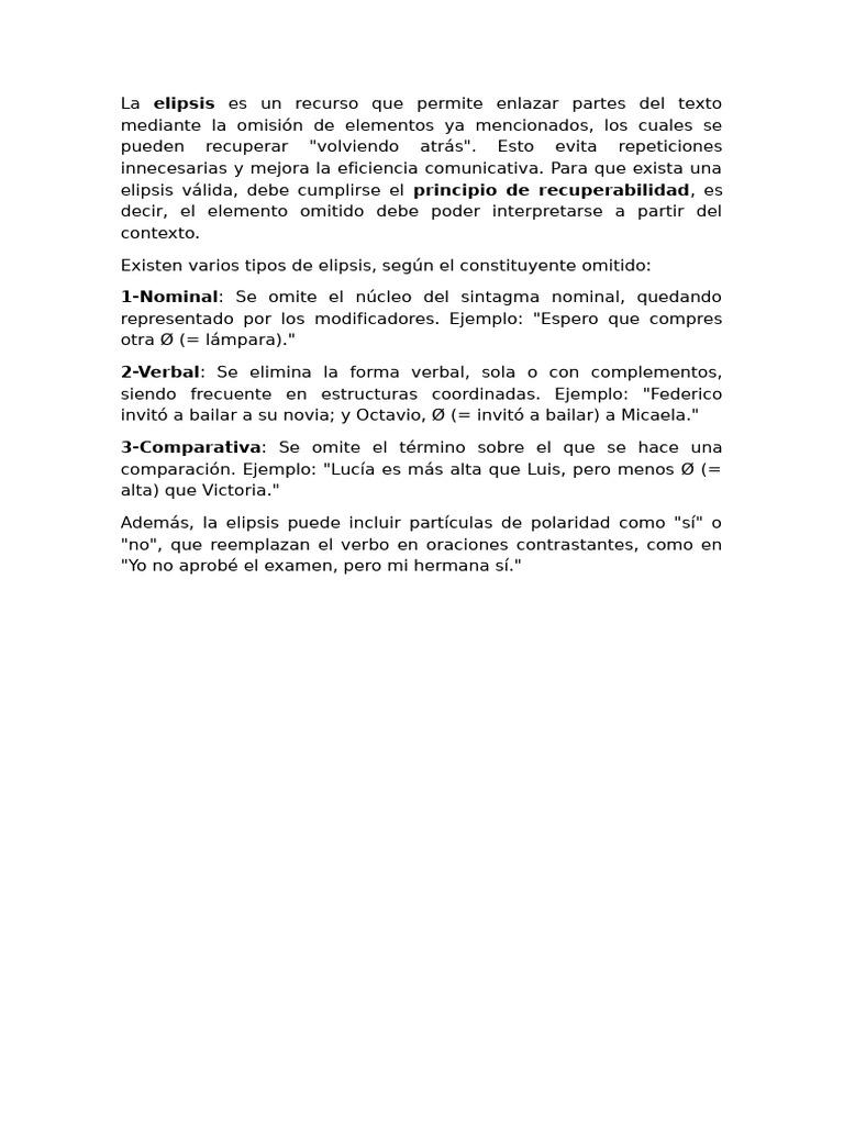 Elipsis | PDF