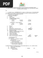 Obc Application Form | PDF