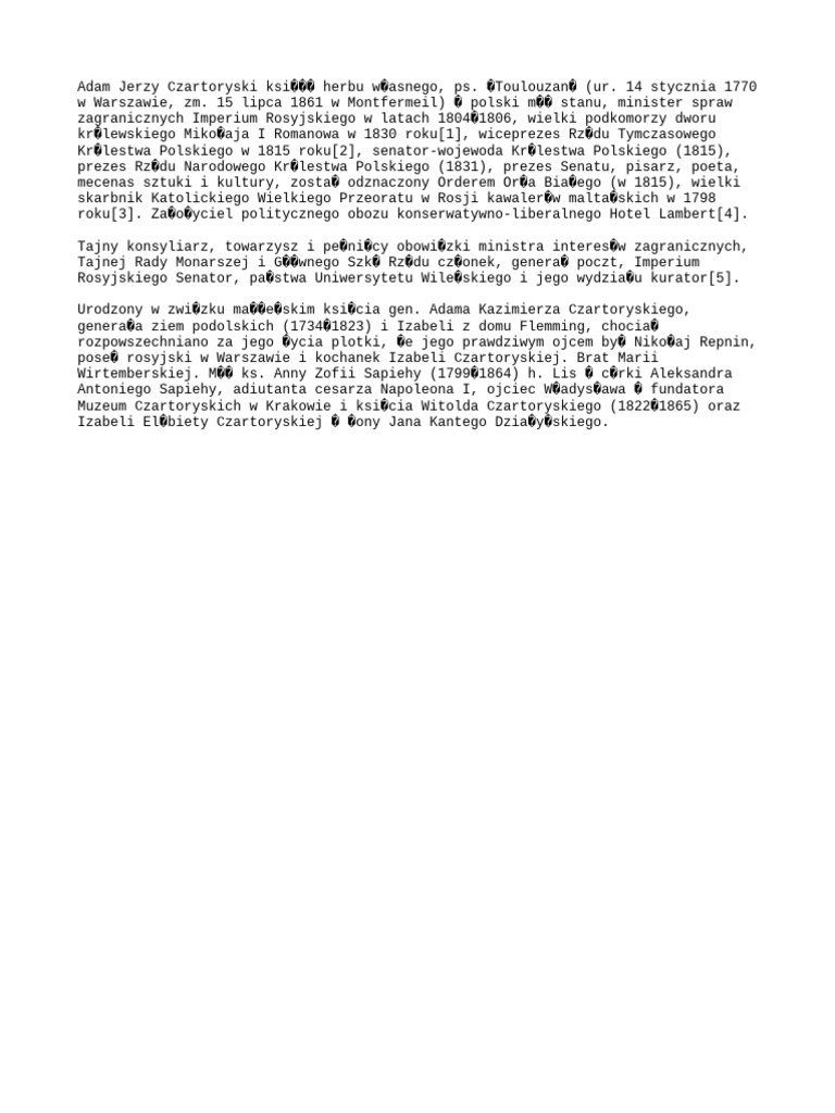 Adam Jerzy | PDF