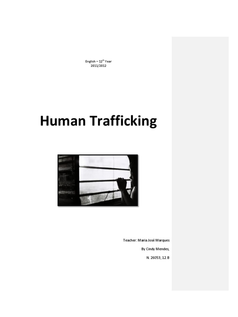 Understanding Human Trafficking Issues | PDF | Human Trafficking ...