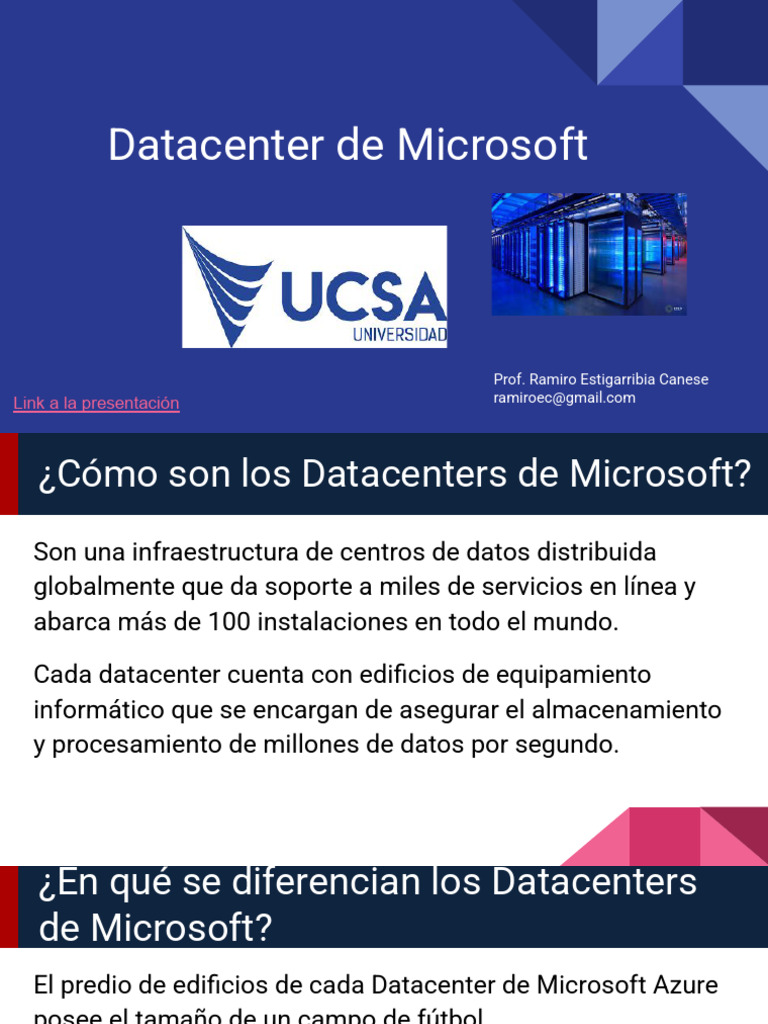 Datacenters Sostenibles de Microsoft | PDF | Centro de datos | Energía ...