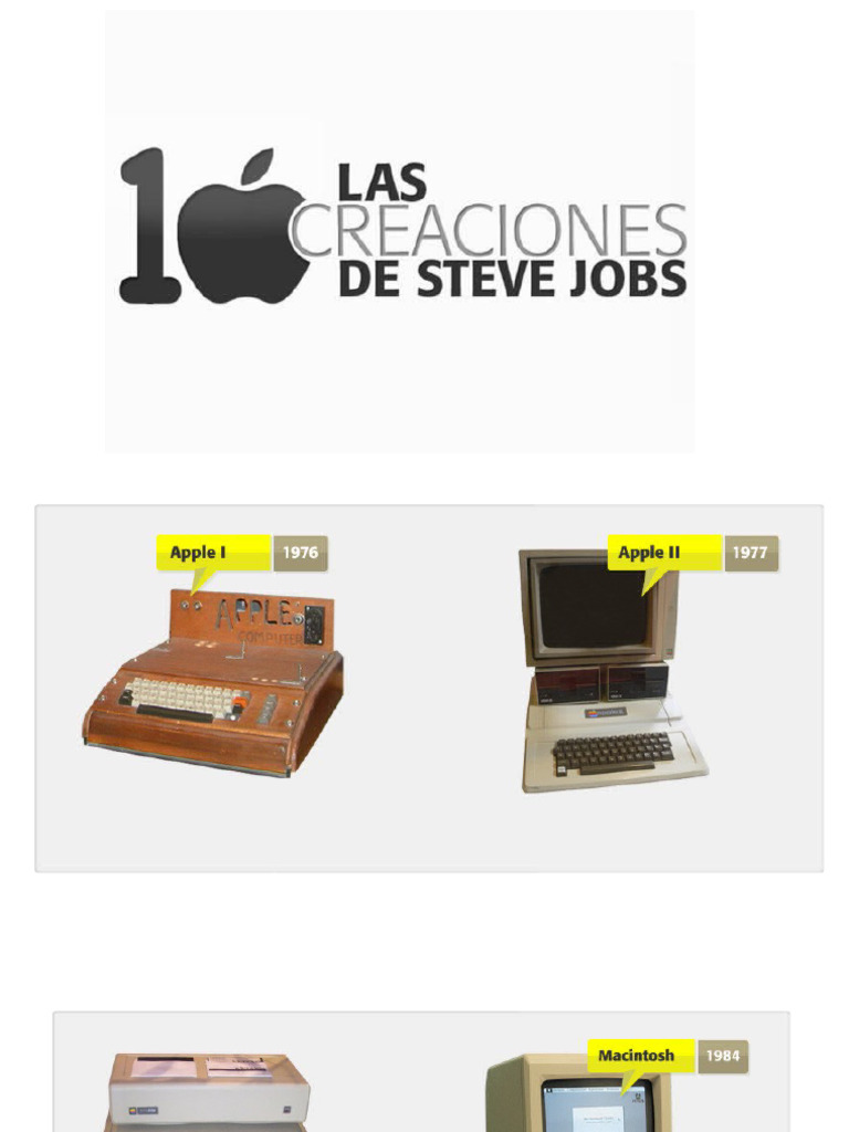 Presentación Steve Jobs | PDF