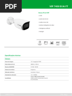 Datasheet - VIP 5460 LPR IA - Site | PDF | Câmera | Protocolo de transferência de arquivos