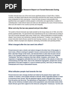The Group Areas Act | PDF | Apartheid | South Africa