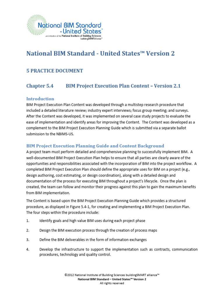 BIM Project Execution Plan Guide | PDF | Building Information Modeling