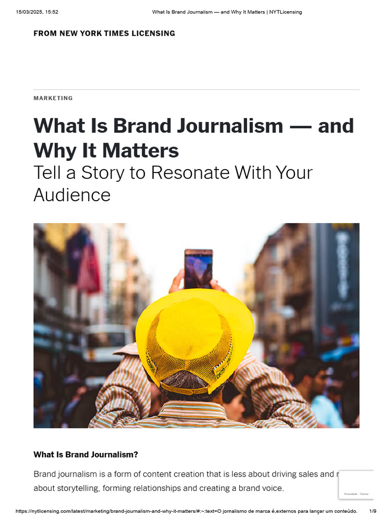 Understanding Brand Journalism | PDF | Brand | Journalism
