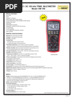 Digitech QM1529 Multimeter Manual | PDF