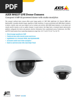Datasheet Axis p3735 Ple Panoramic Camera en US 443423 | PDF | Camera ...