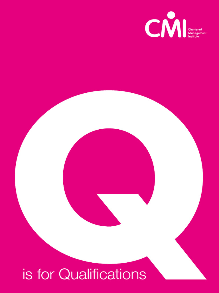 CMI Qualifications Brochure - 0 | PDF | Business