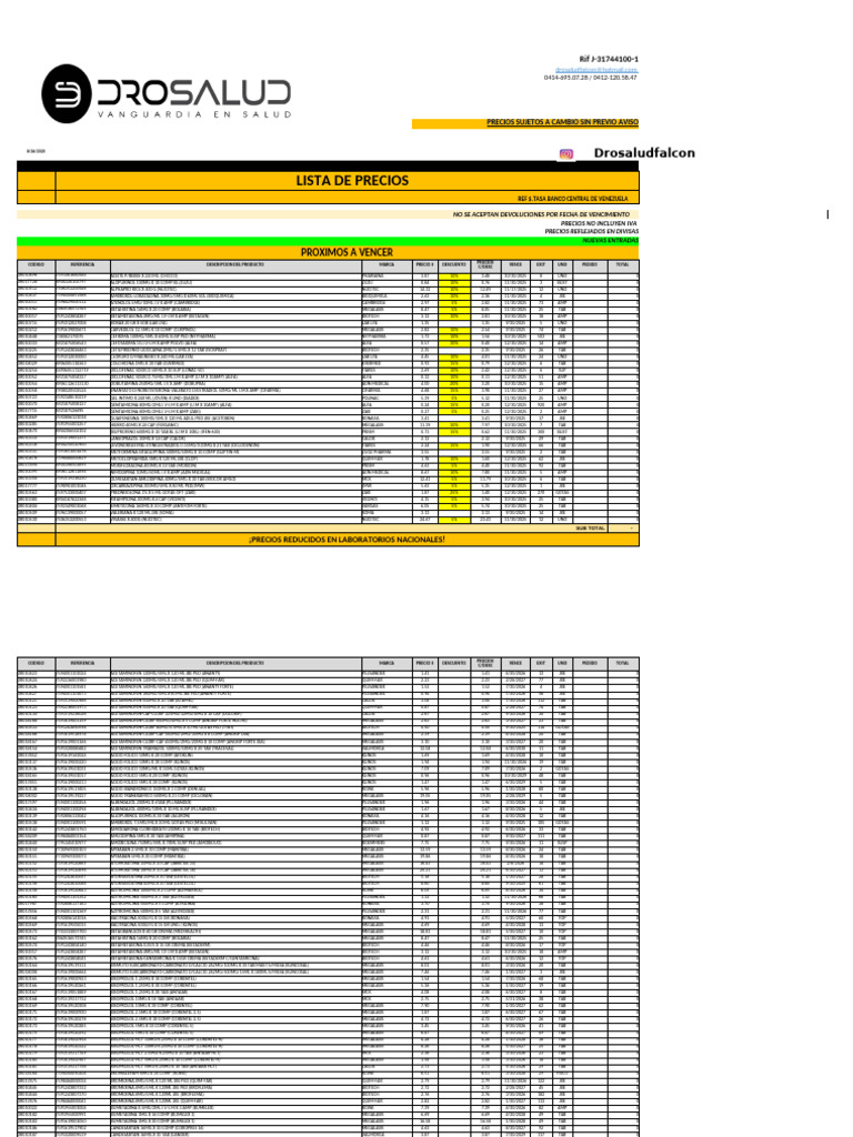 Listados 26-08-2025 | PDF