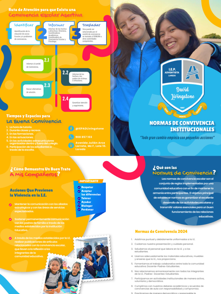 díptico convivencia | PDF