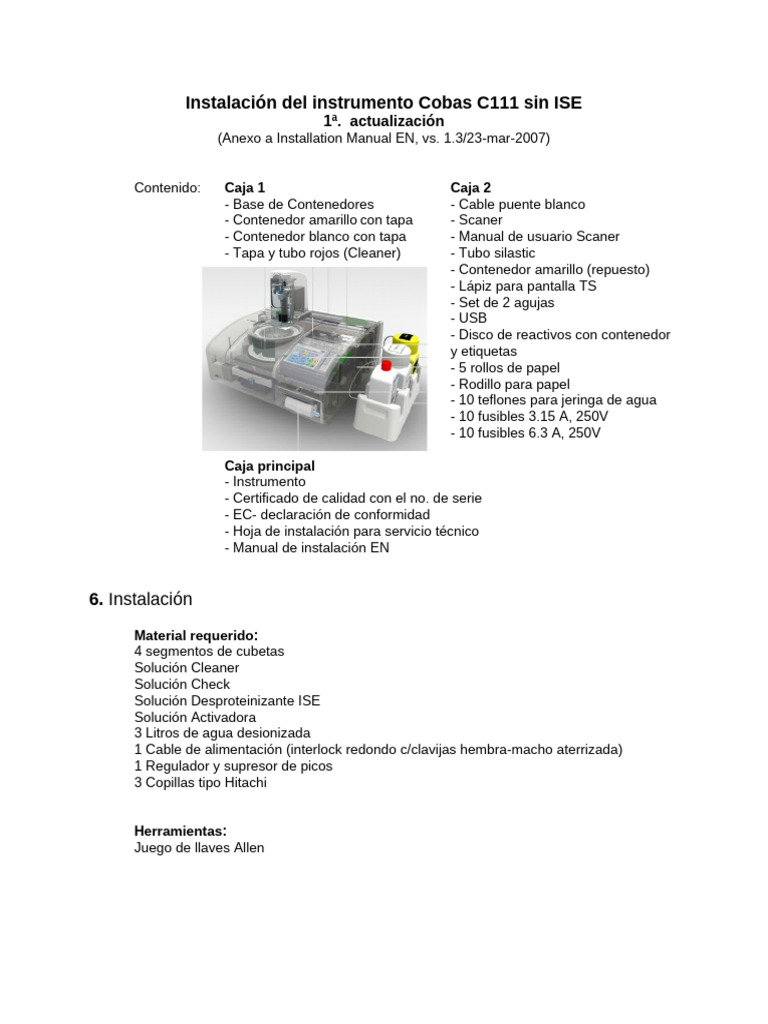 1a Rev Instala C111 | PDF
