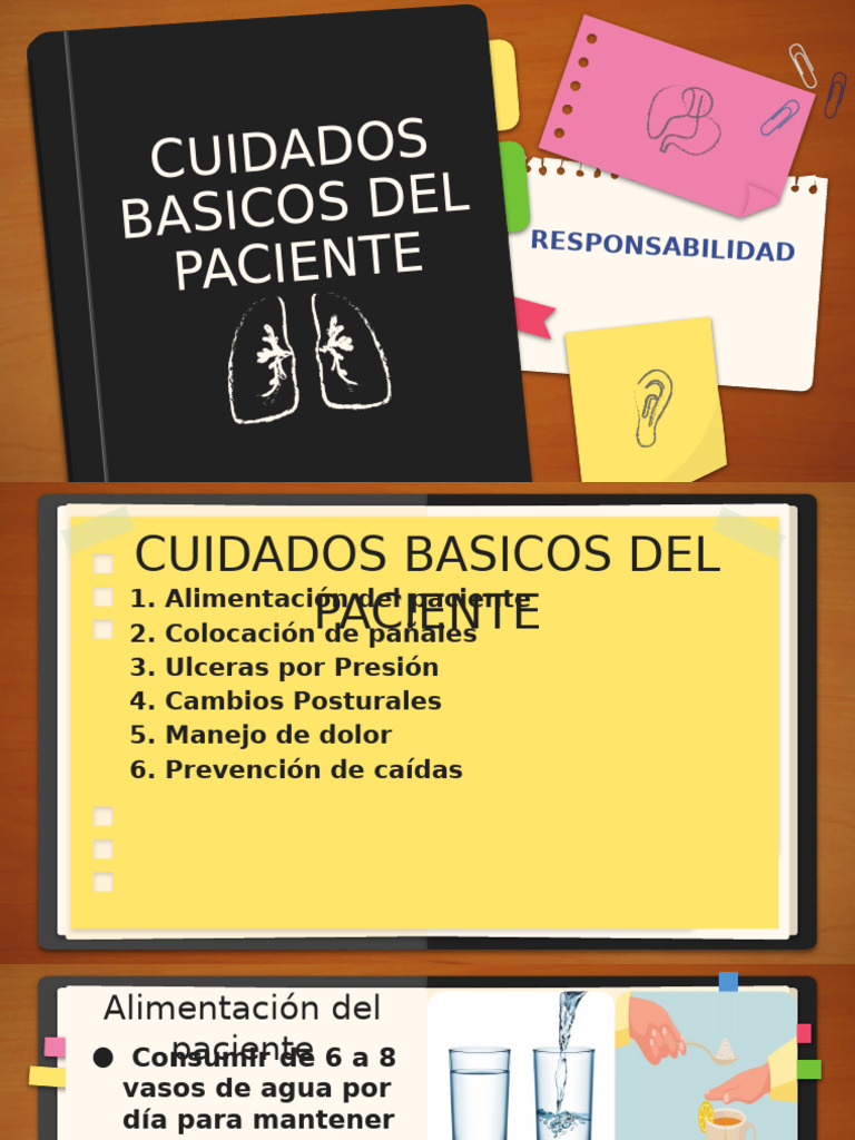 Cuidados Básicos del Paciente: Guía Esencial | PDF | Dolor | Dieta