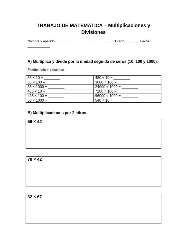 Tarea para La Casa | PDF