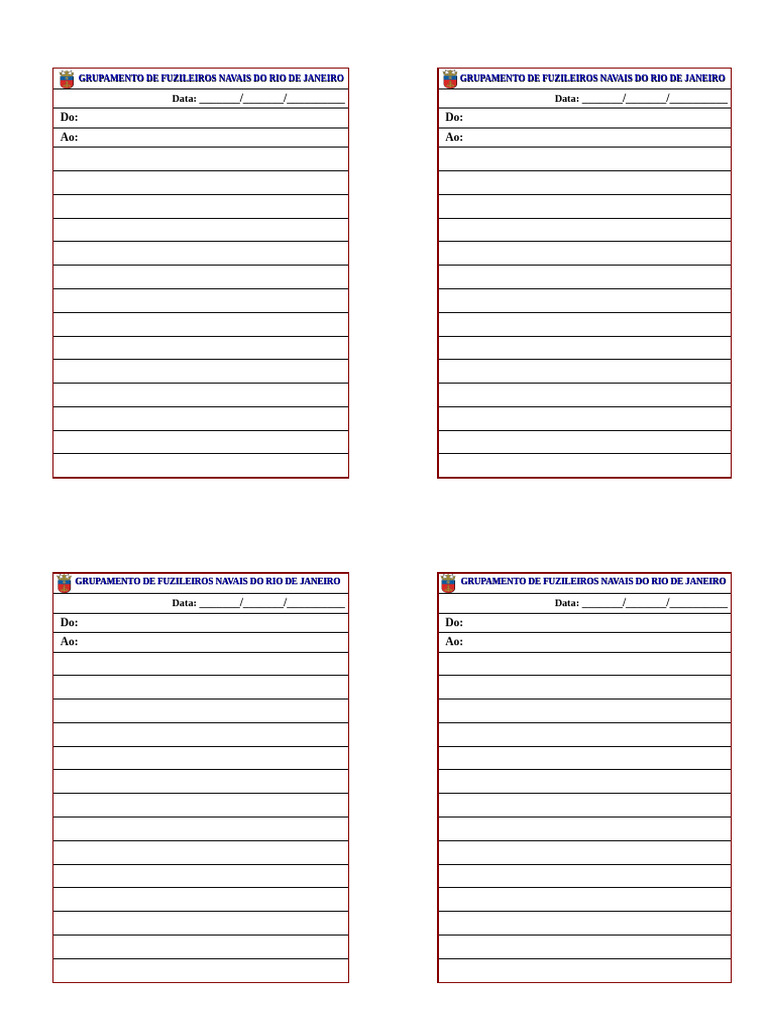 Papeleta de Recados | PDF