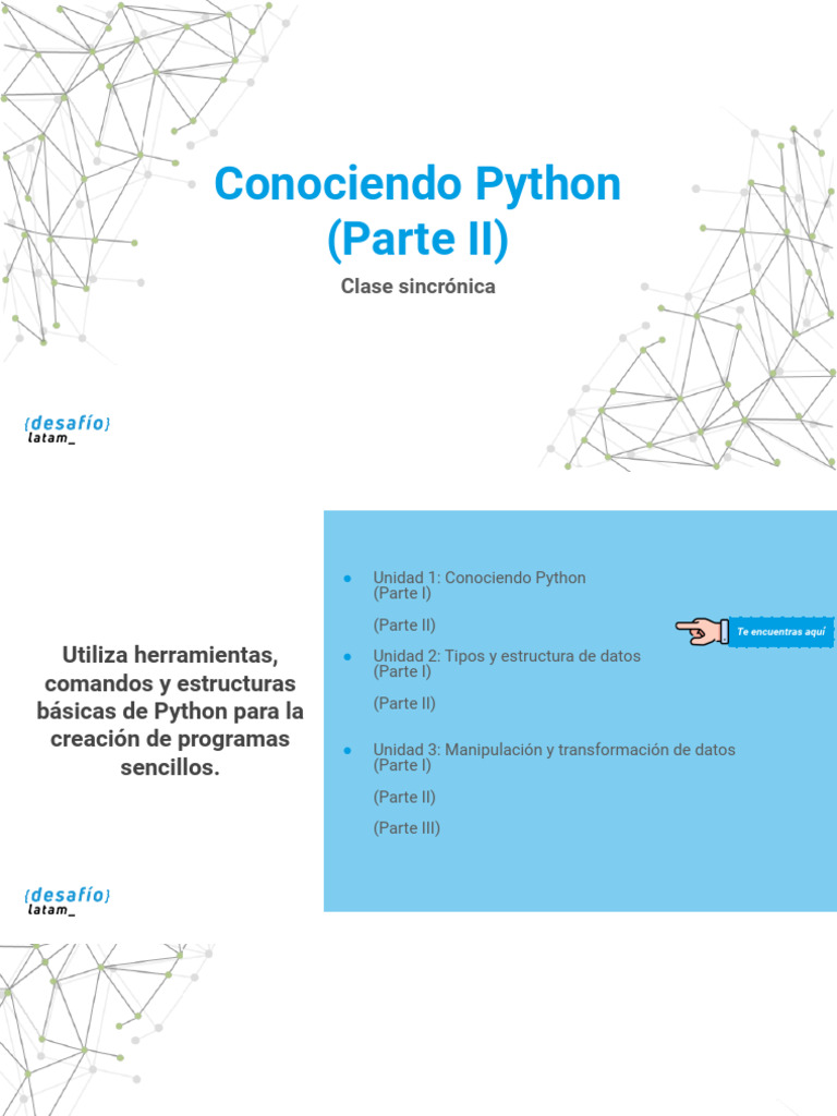 Clase Pyhton | PDF | Python (lenguaje de programación) | Flujo de control