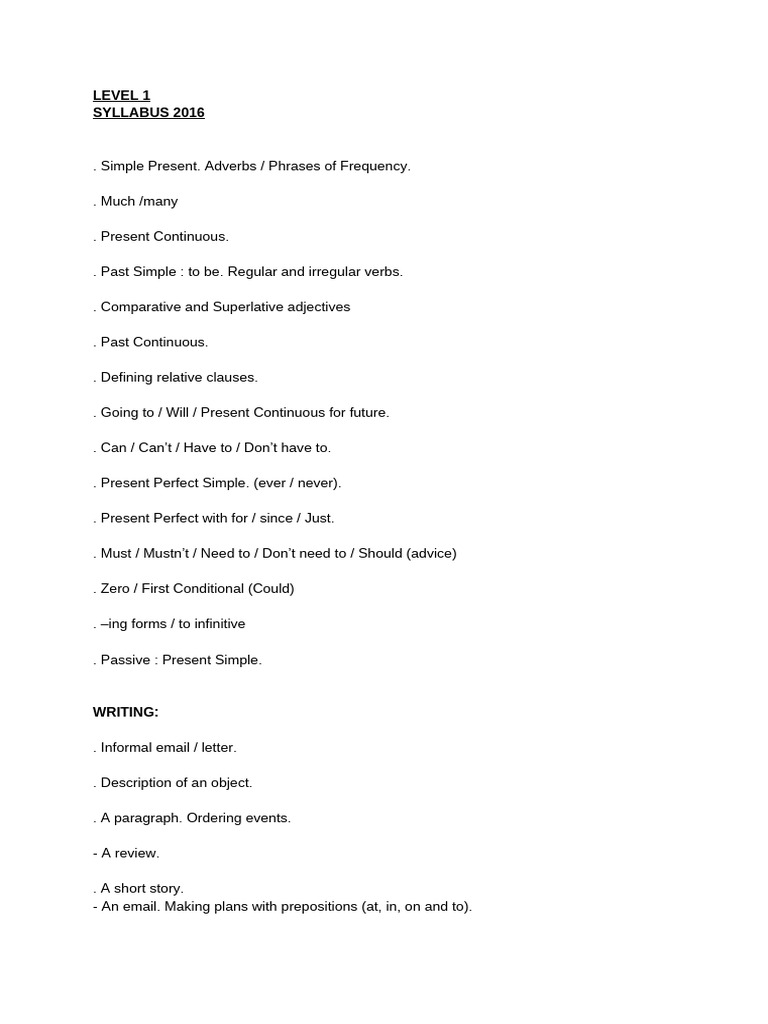 Level 1 | PDF