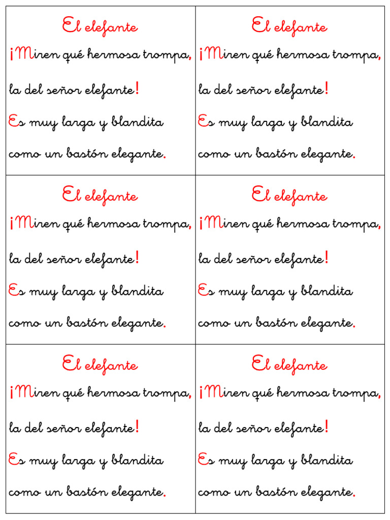 Material Poema Rima | PDF