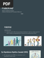 Escala de Tanner | PDF | Pubertad | Sistema reproductivo animal