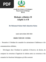 Jonctions Cellulaires et Fonctions | PDF | Membrane cellulaire | Biochimie