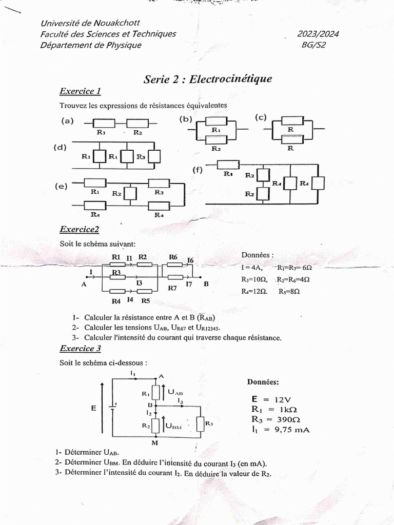 Correction Td2 Physique Complet Pdf
