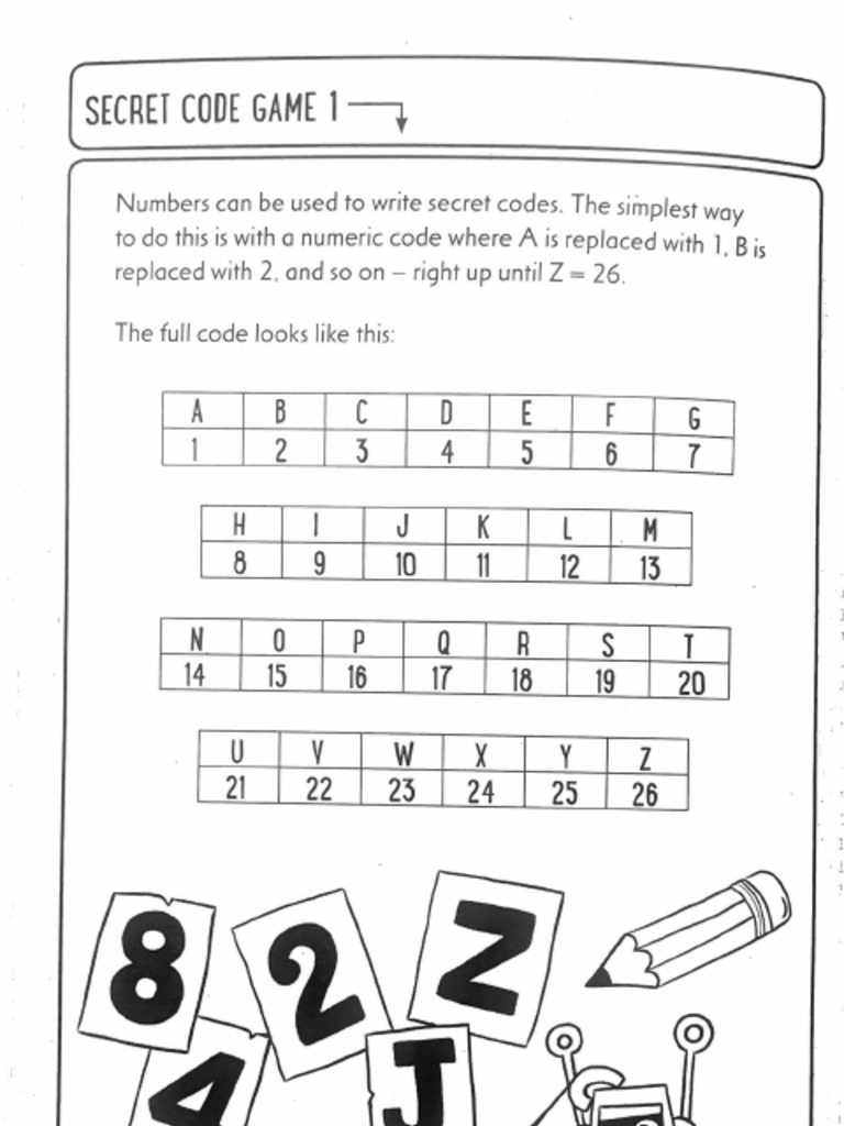 Secret Code Games | PDF