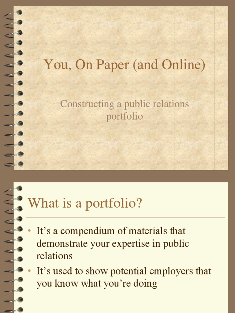 PR Portfolio Examples | PDF | Public Relations | Blog