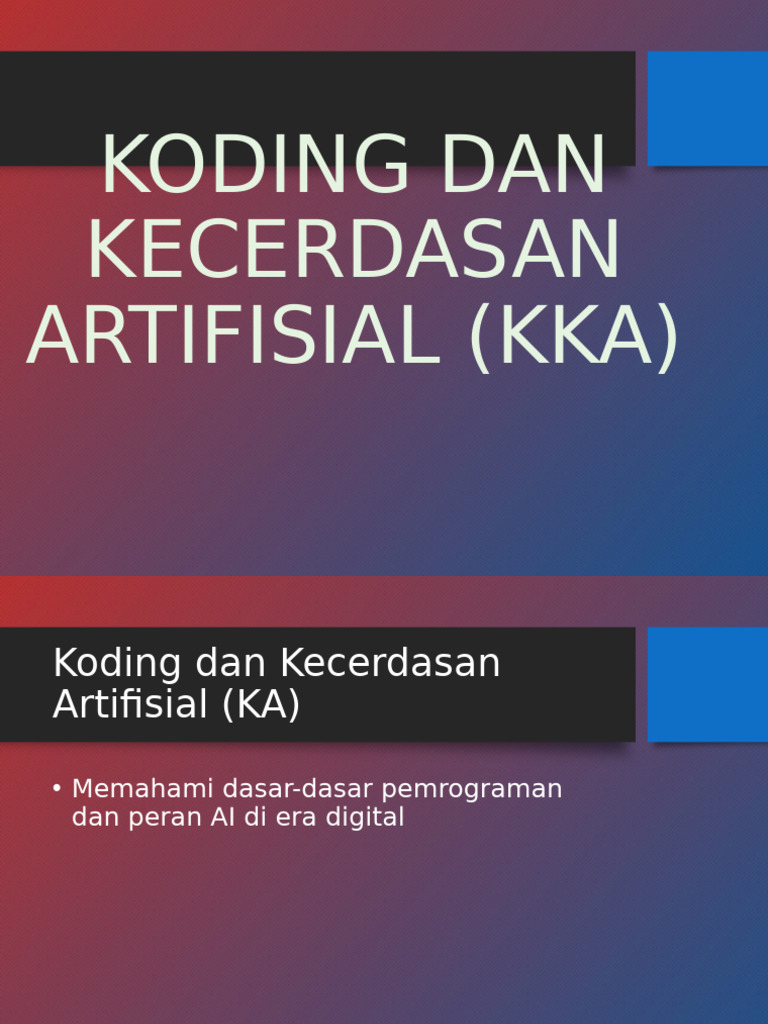 Koding Dan KA Presentasi | PDF