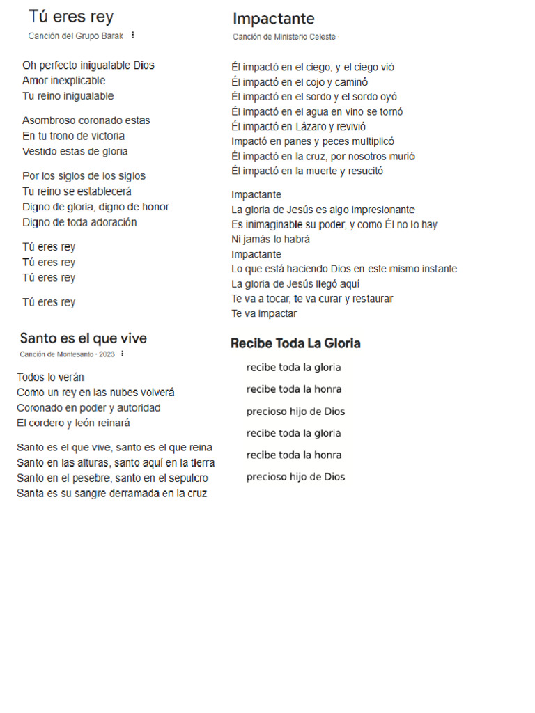 Canciones Miércoles | PDF