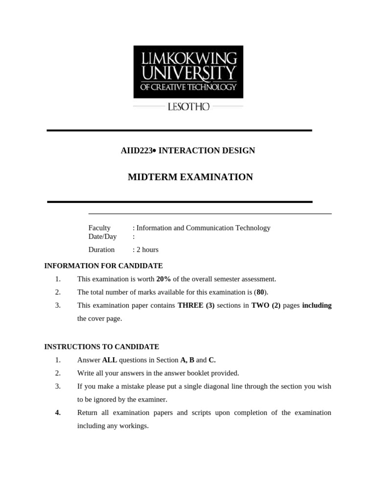 (AIID223)Interaction Design | PDF | Graphical User Interfaces | Human Communication