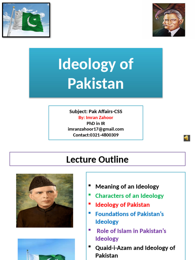 Understanding Pakistan's Ideology | PDF | Two Nation Theory | Pakistan