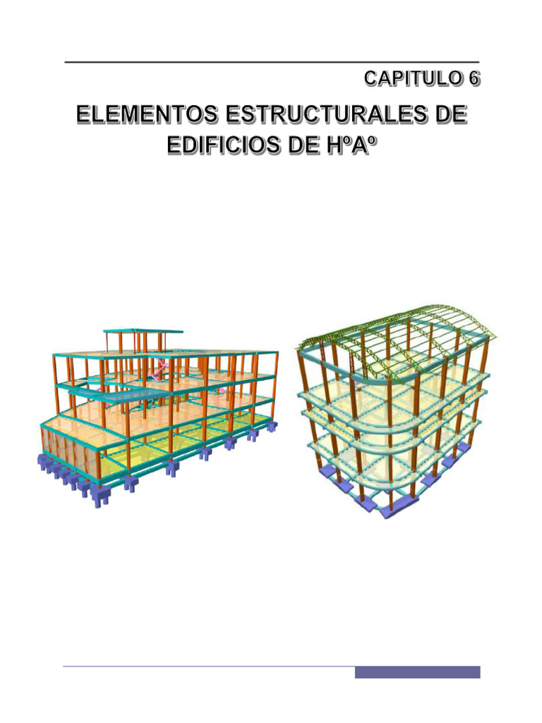 Cap. 6 Elementos Estructurales de Hºaº - Final | PDF | Hormigón | Fundación (Ingeniería)