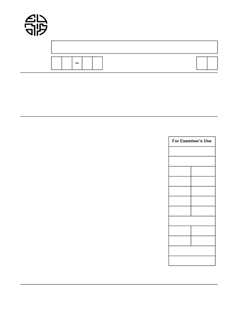 2020 JC1 EJC Promo H2 Chemistry Paper 2 QP | PDF | Chemical Equilibrium ...