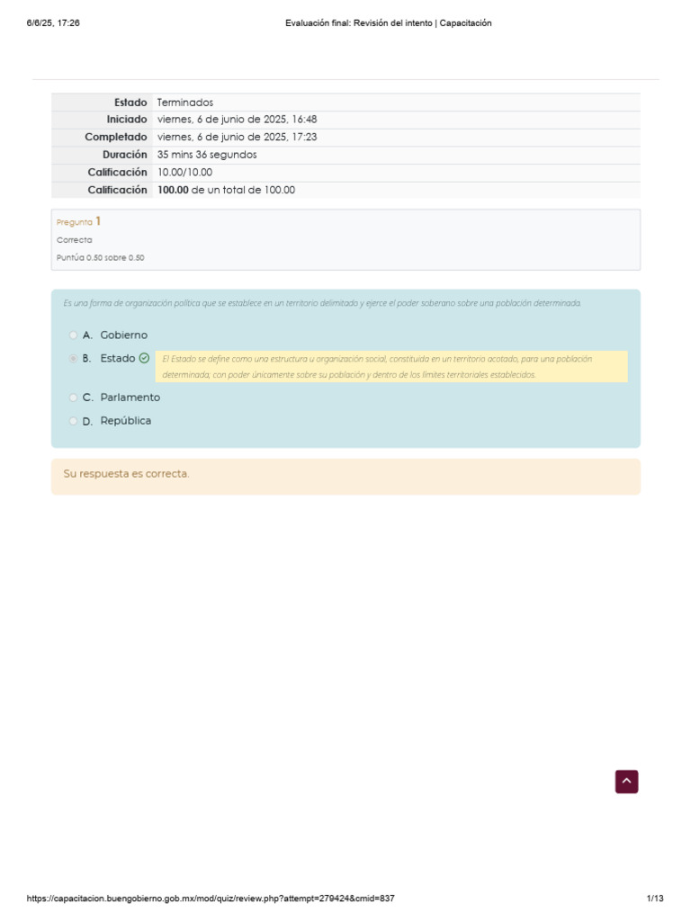 Definición y Estructura del Estado | PDF | Administración Pública ...