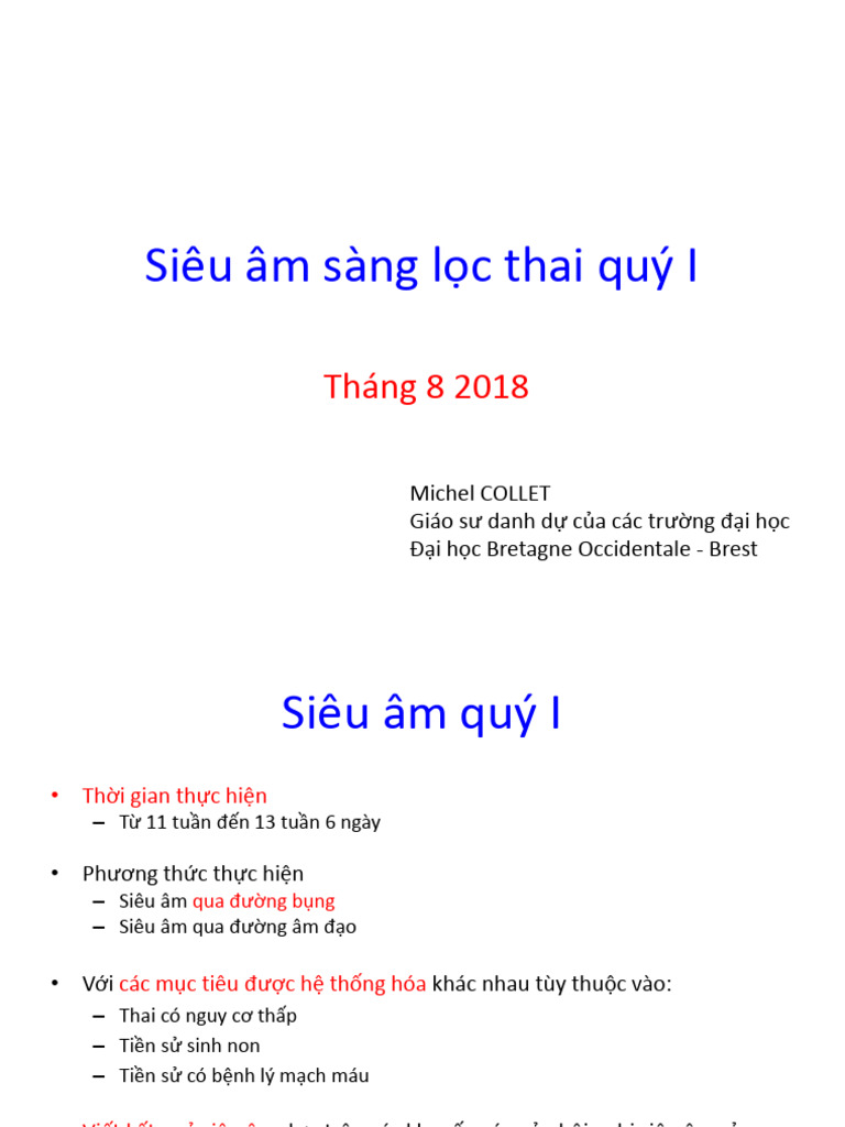 Sieu Am Sang Loc Thai Quy I, GS Michel Collet | PDF