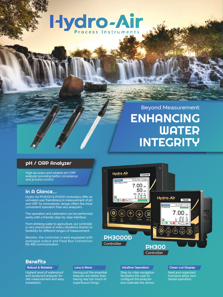 Hydro-Air PH3000 - 300 Catalogue (C) | PDF | Sensor | Ph