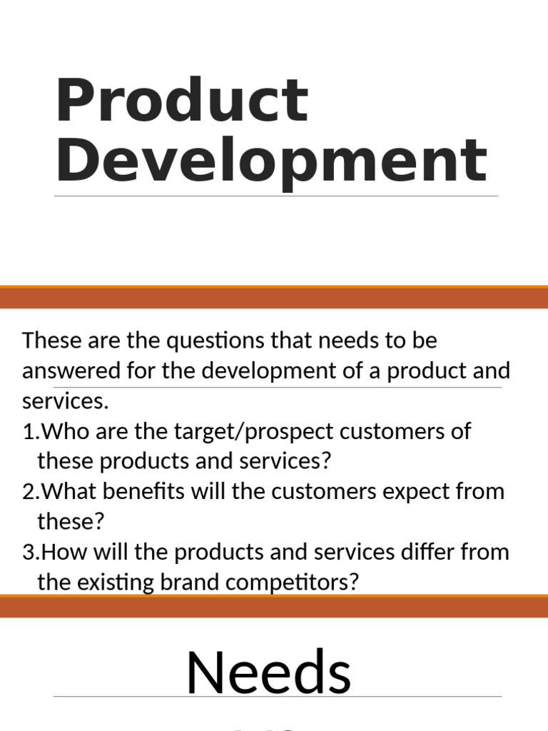 Product Development | PDF