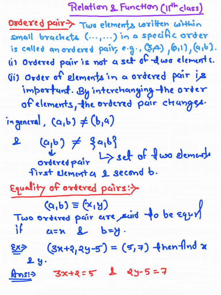 Relation Part 1 Pdf