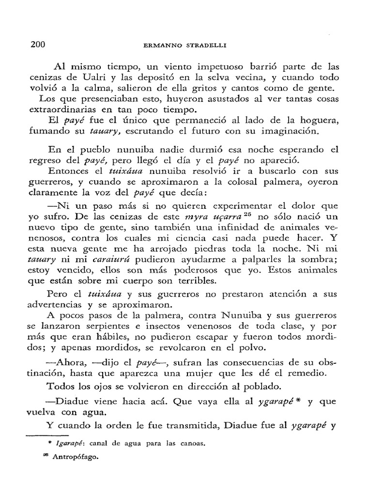 La Leyenda de Yurupary: Mitos y Veneno | PDF