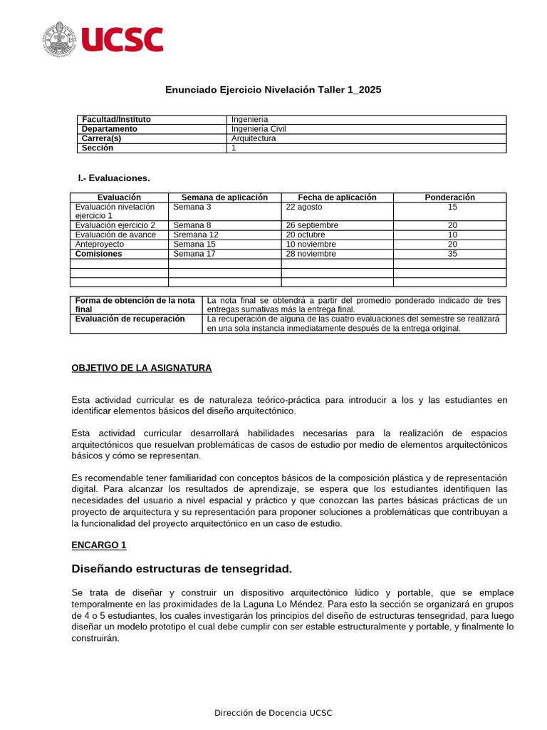 SECCION 1_FORMATO Ejercicio 1_ Taller 2_2do Semestre | PDF | Diseño | Enseñando