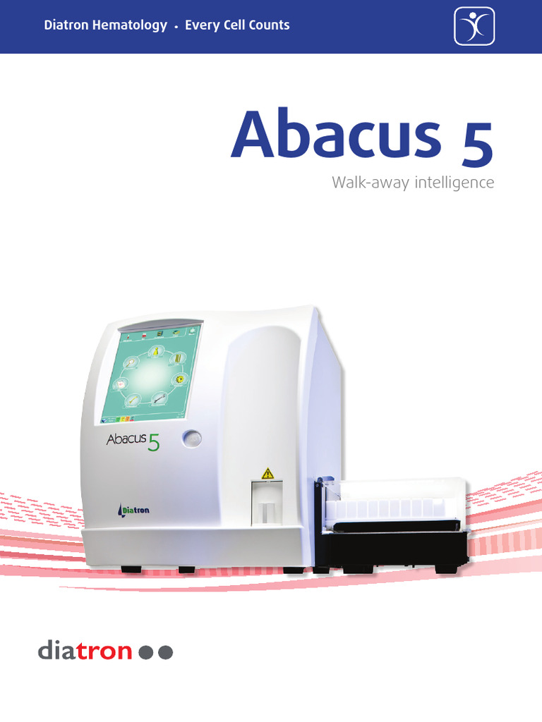 Diatron Hematology Abacus 5 | PDF | Usb | Sampling (Statistics)
