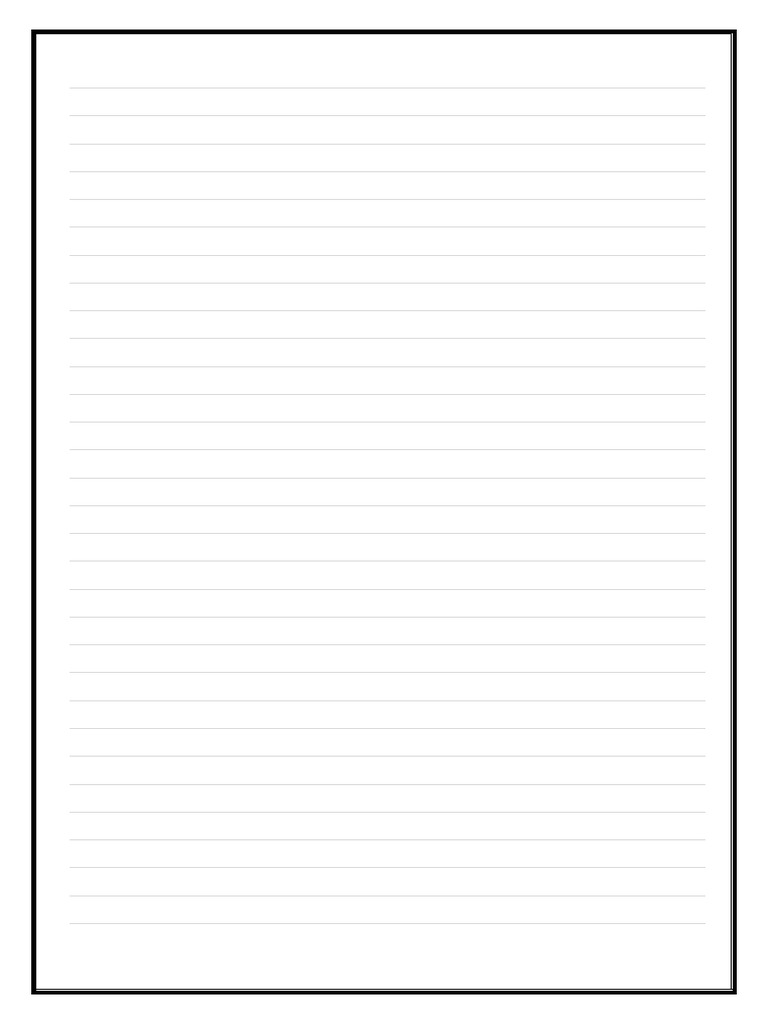 Watermark Writing Page | PDF