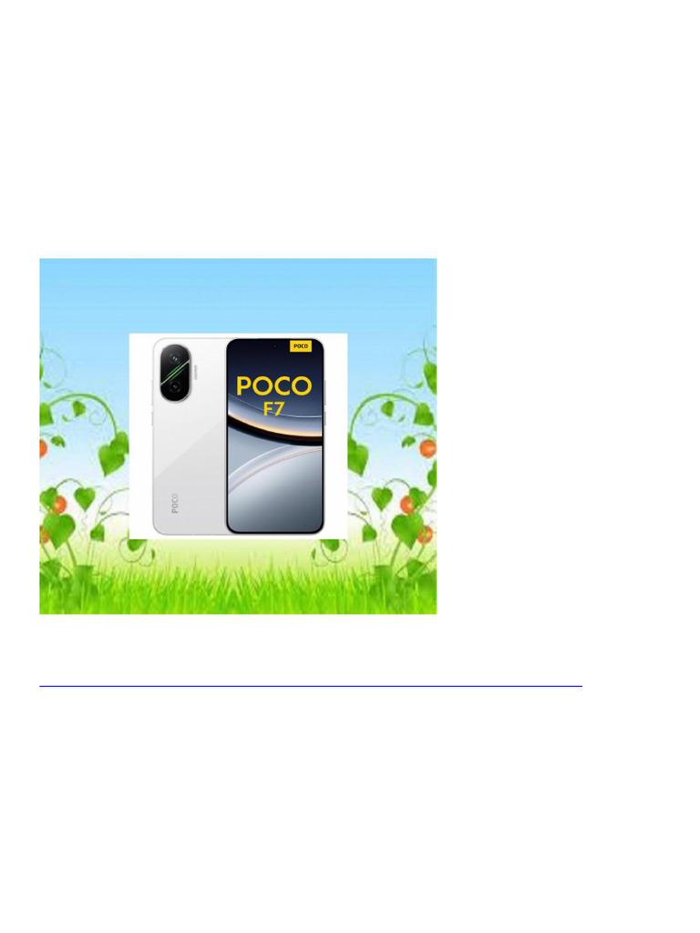 7200 Xiaomi Poco F7 Smartphone 12 512 GB White Flagship Snapdragon 8s ...