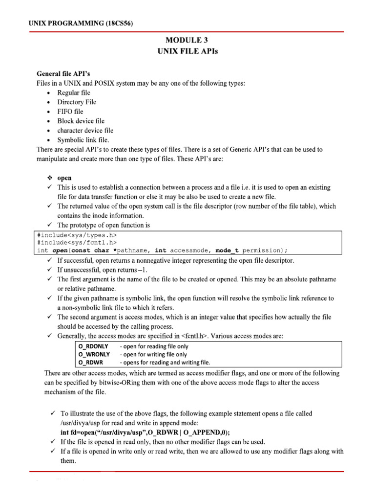 Unix Module 3B | PDF