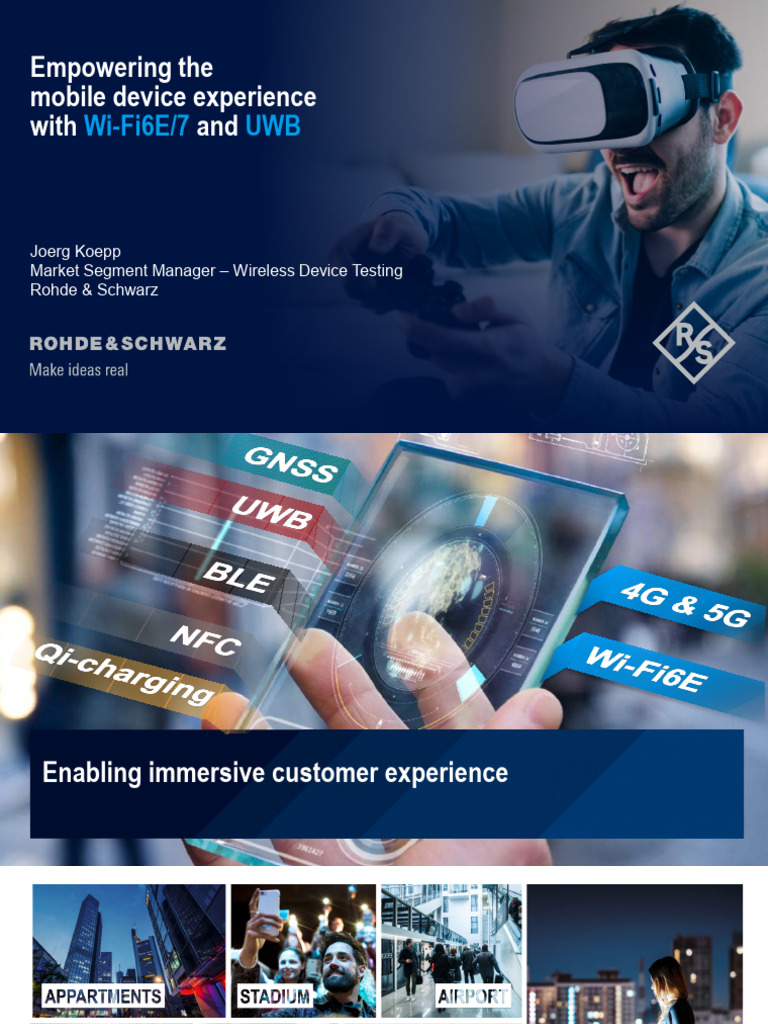 6 Empowering The Mobile Device Experience With Wi-Fi6E7 and UWB | PDF ...