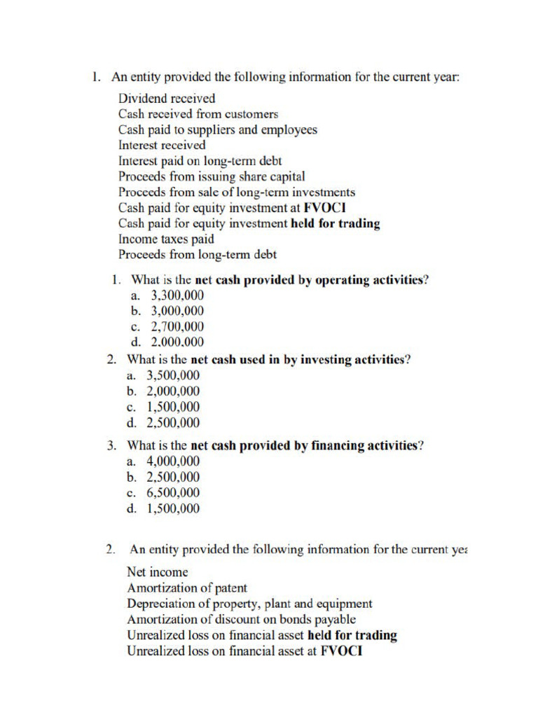 Cash Flow Analysis and Adjustments | PDF | Income | Book Value